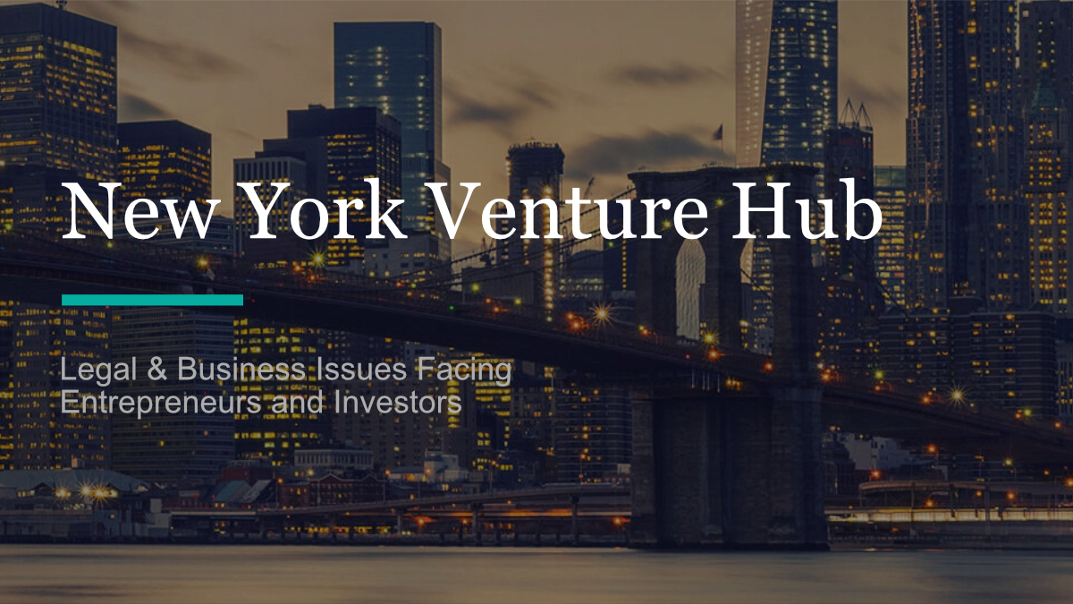 New York Venture Hub | Entrepreneurs, Venture Capital & Start-up ...